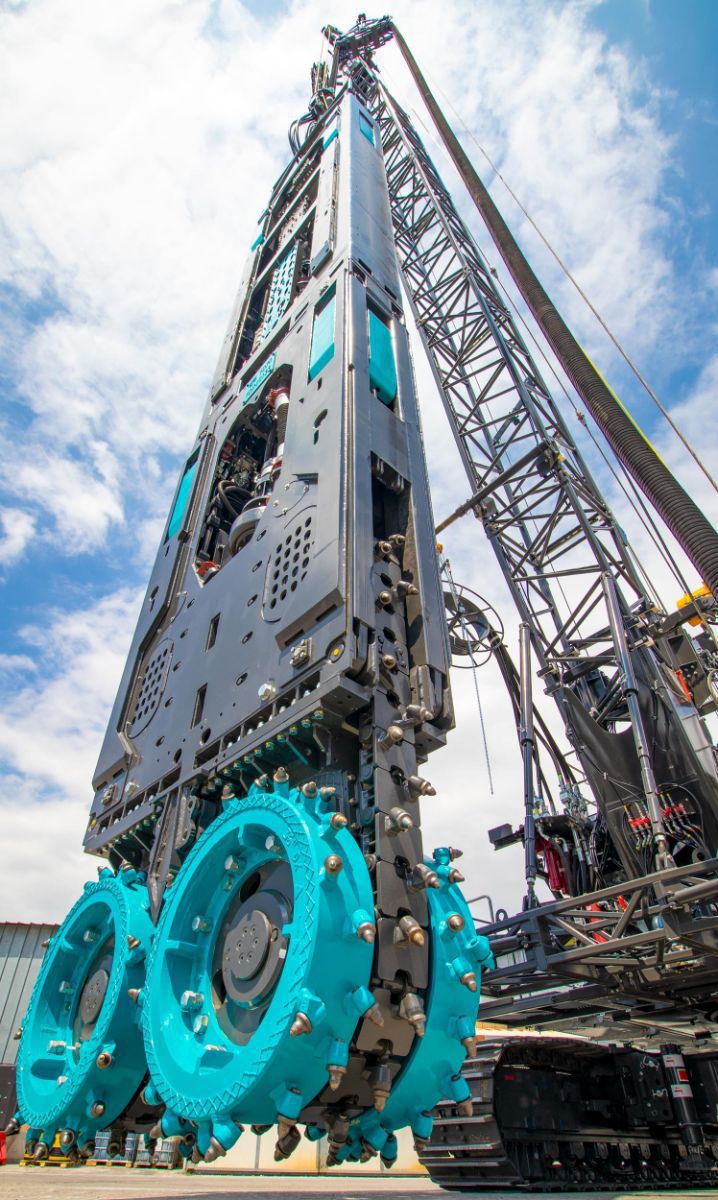 Foreuse à paroi moulée - FD Hydromill - CASAGRANDE - Foundation ...