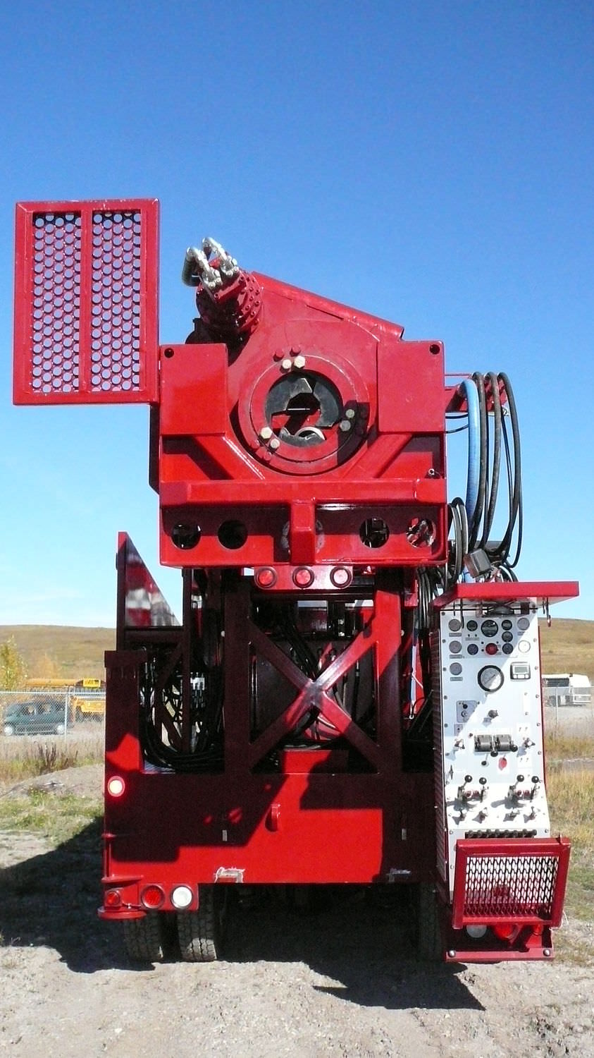 Foreuse multifonction / montée sur camion / rotative à double tête ...