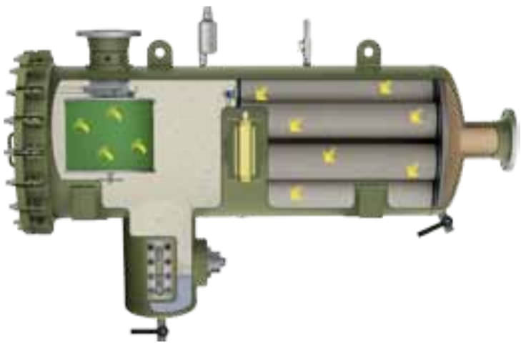 Filtre séparateur à eau - FWE-T series - FAUDI Aviation - à carburant