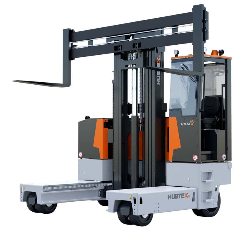 Chariot élévateur latéral électrique - MAXX 60 - HUBTEX - à conducteur ...