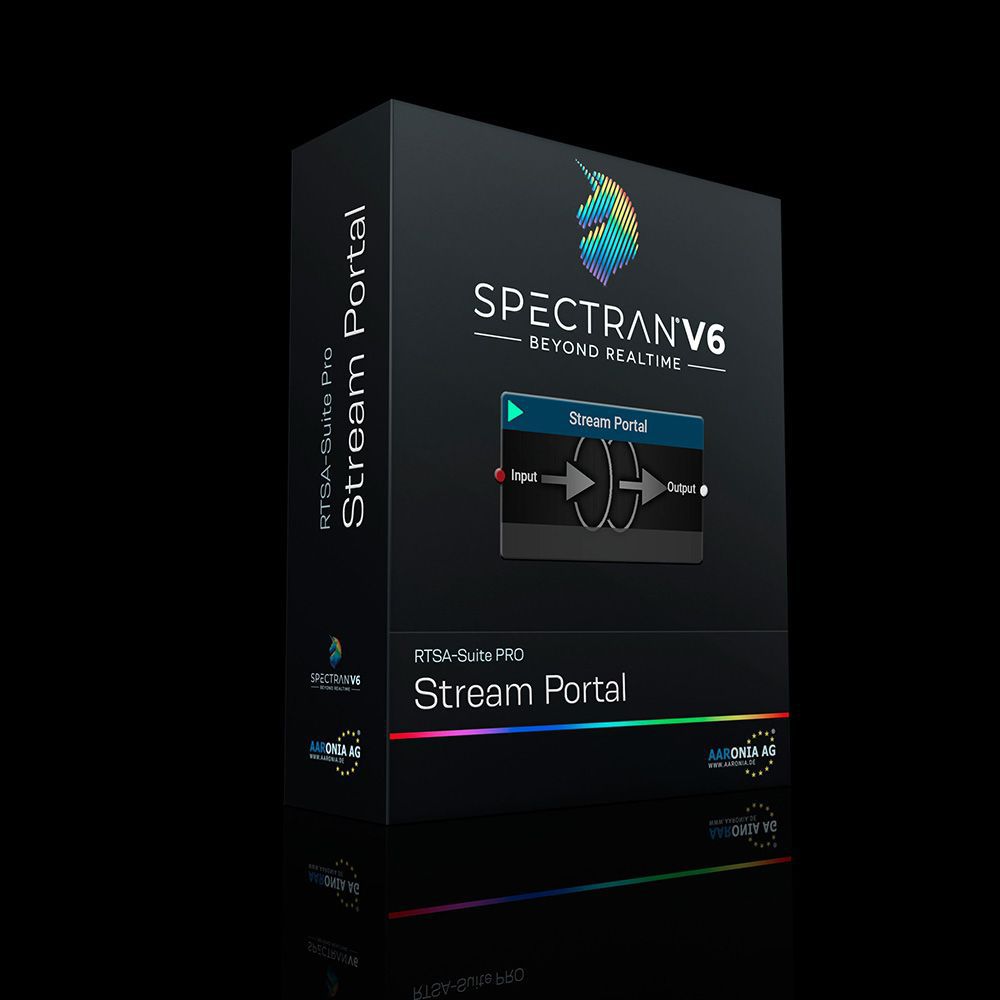 Logiciel de programmation d'usinage - Stream Portal - Aaronia AG