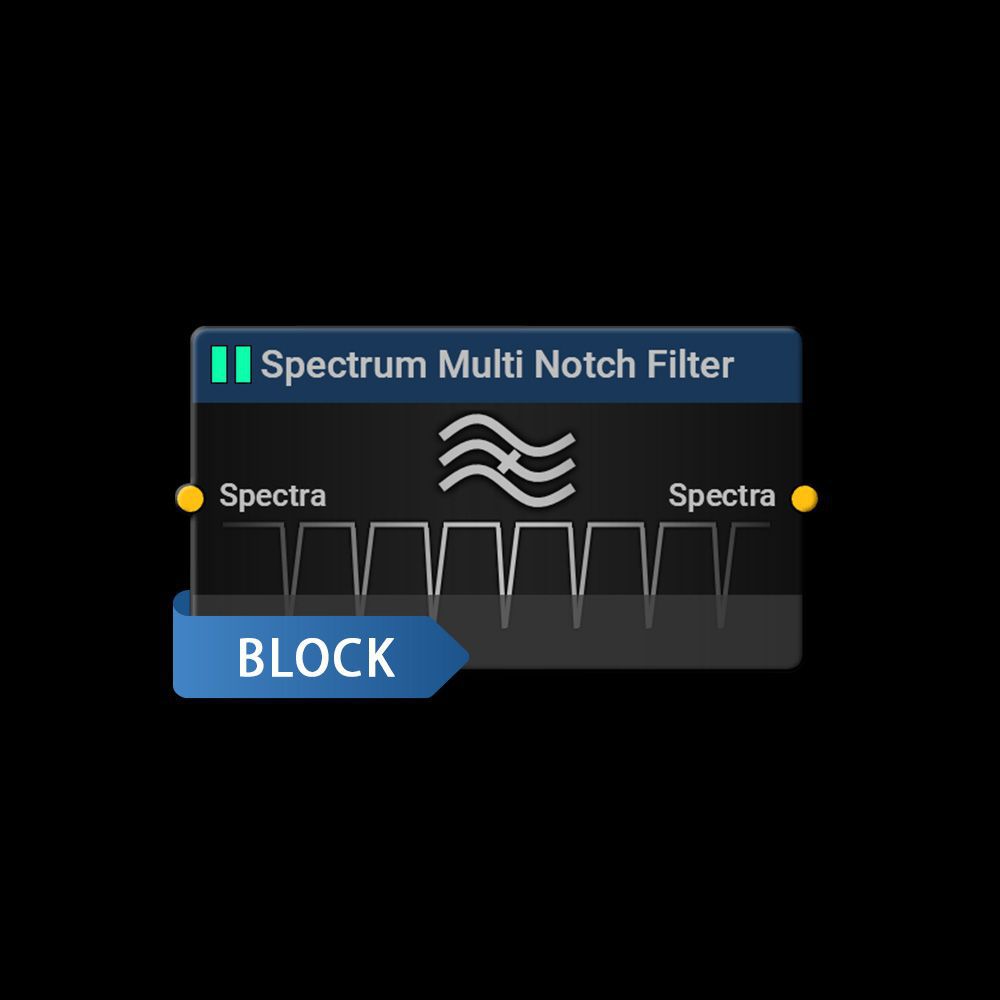 Logiciel d'analyse de spectre - Spectrum Multi Notch Filter - Aaronia AG