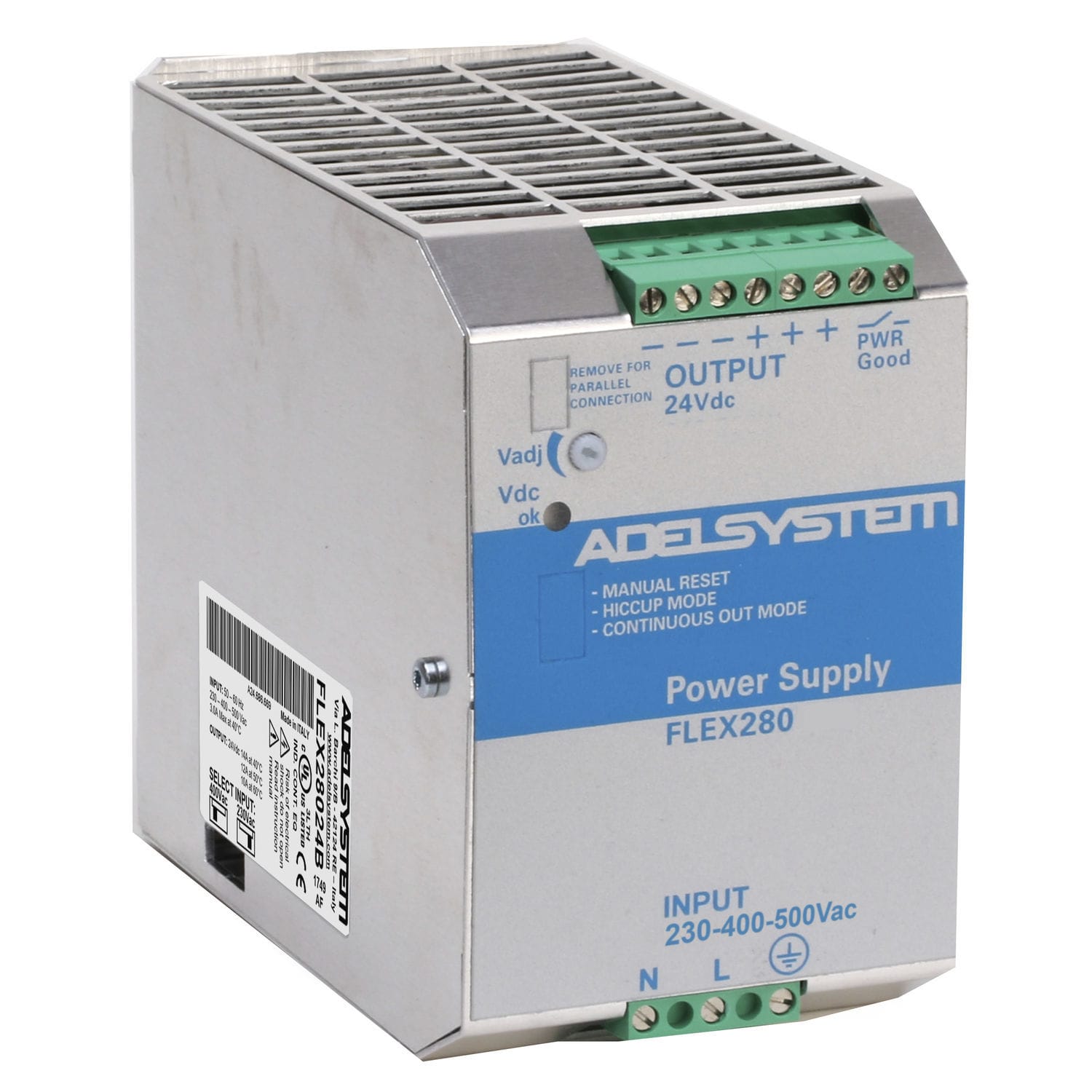Alimentation électrique AC/DC - FLEX28024B - ADELSYSTEM - à sortie ...