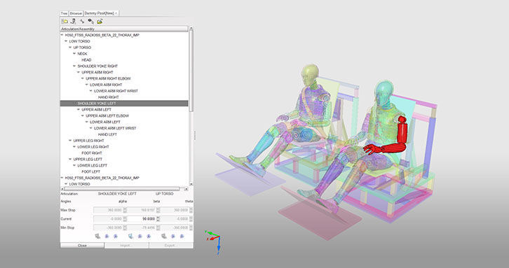 Logiciel solveur - HyperCrash - ALTAIR - analyse par éléments finis / de modélisation / de ...