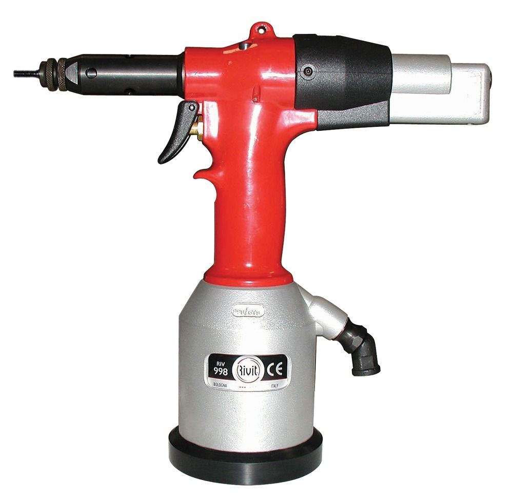 Outil de rivetage oléopneumatique - RIV998 - RIVIT - pour inserts ...