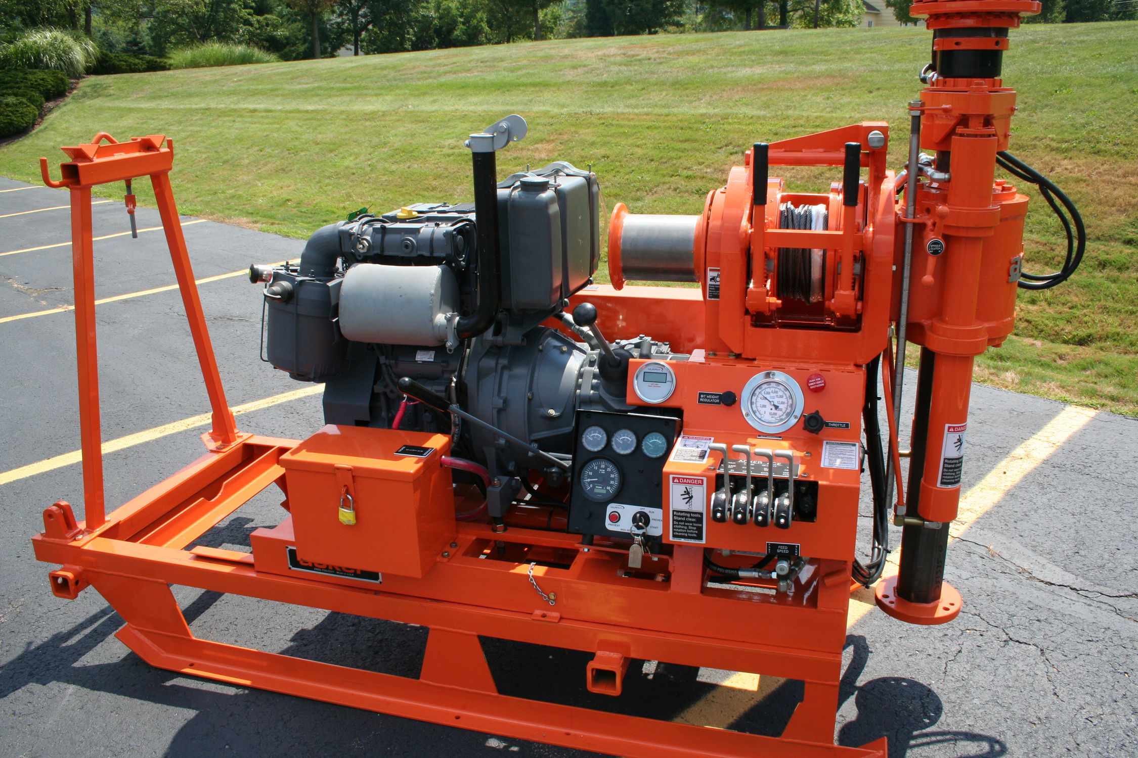 Foreuse de carottage au diamant - ACE - Acker Drill Company - d ...