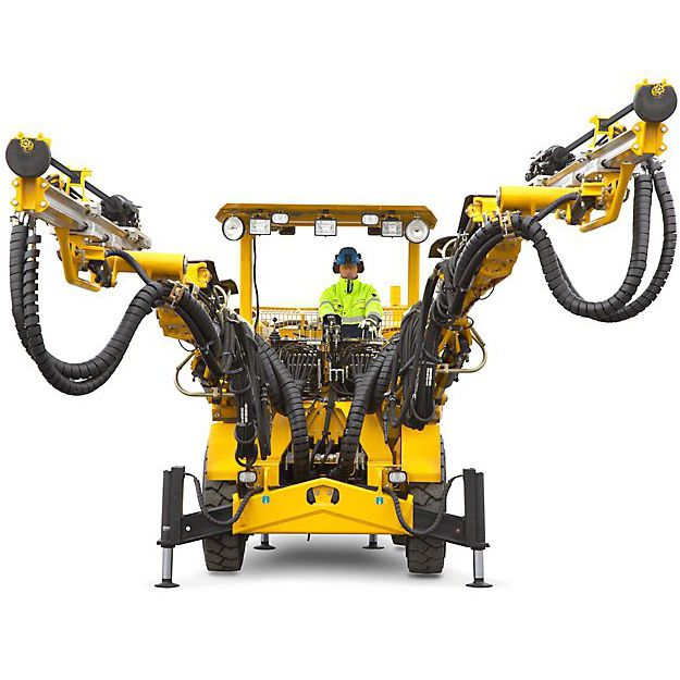 Foreuse jumbo pour tunnels - Boomer 282 - Epiroc - à double bras