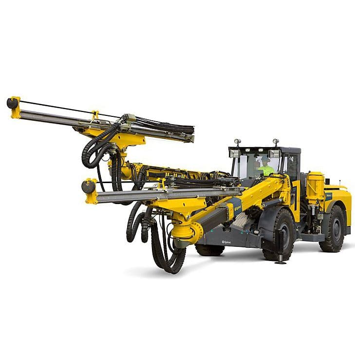 Foreuse jumbo pour tunnels - Boomer E series - Epiroc - à double bras