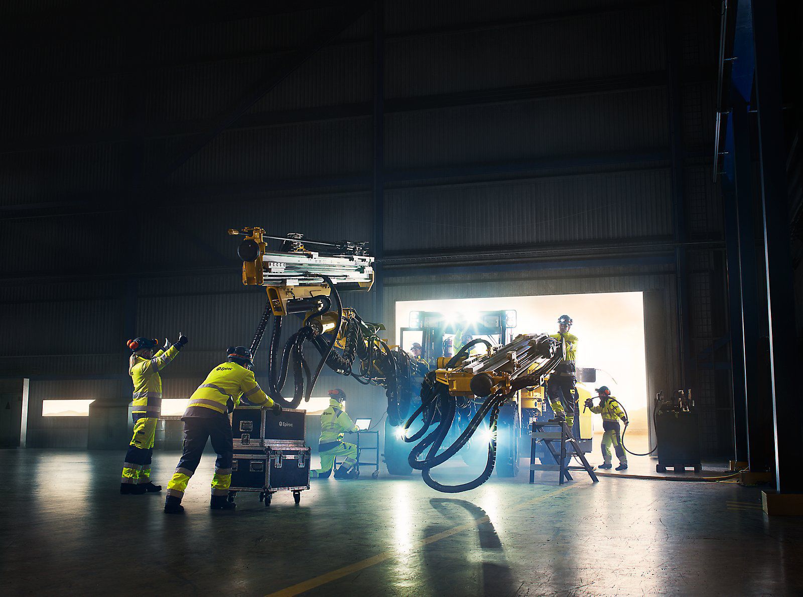 Foreuse jumbo pour tunnels / à deux bras - Boomer M - Epiroc
