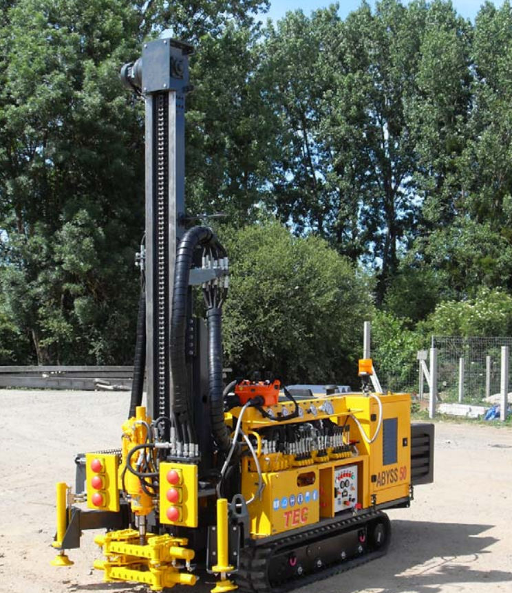 Foreuse de carottage - ABYSS 50 - TEC System - de sondage / sur ...