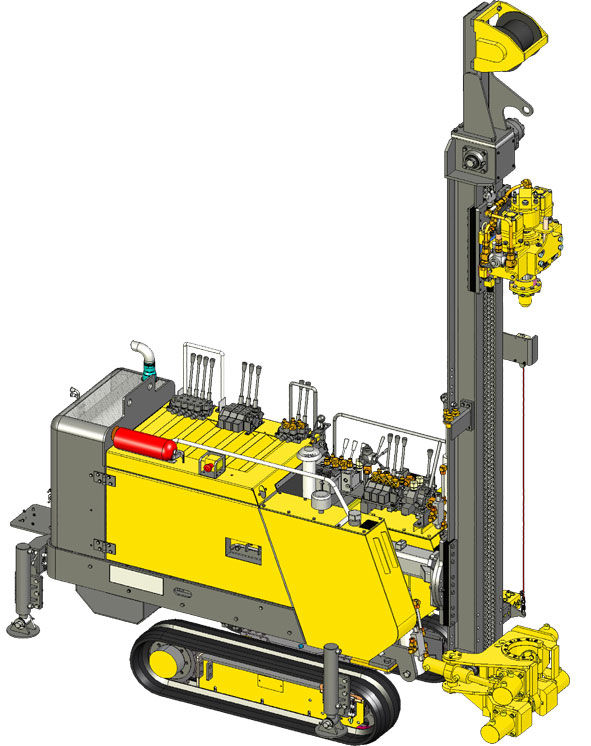 Foreuse de micropieux - FUTURO - TEC System - sur chenilles / top ...