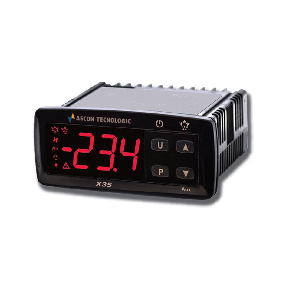Contrôleur de température pour système frigorifique - X35 - ASCON TECNOLOGIC - avec afficheur ...