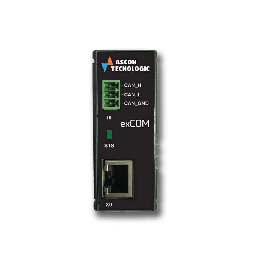 Module de communication CANopen - exCOM - ASCON TECNOLOGIC - programmable