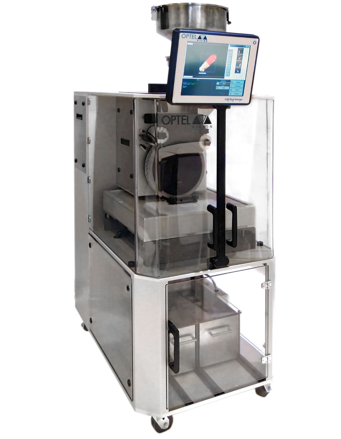 Machine d'inspection visuelle - TabletProof™ 360˚ - Optel Vision - pour ...