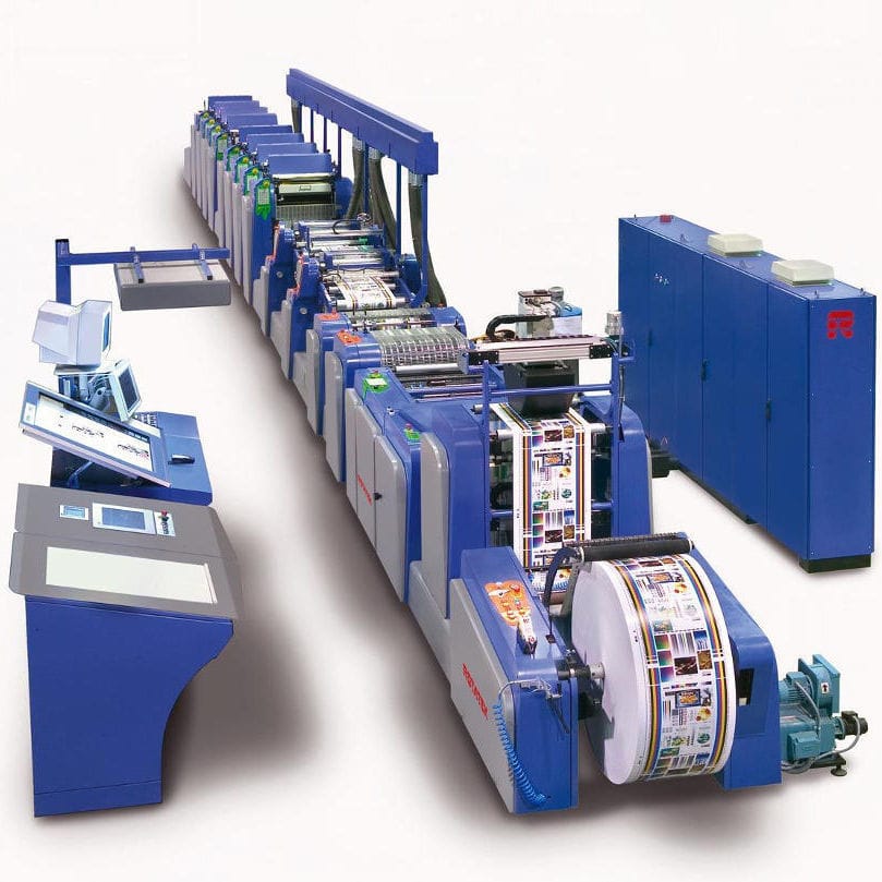 Presse offset rotative - RK-250 PLUS - Rotatek - moyen format / type ...