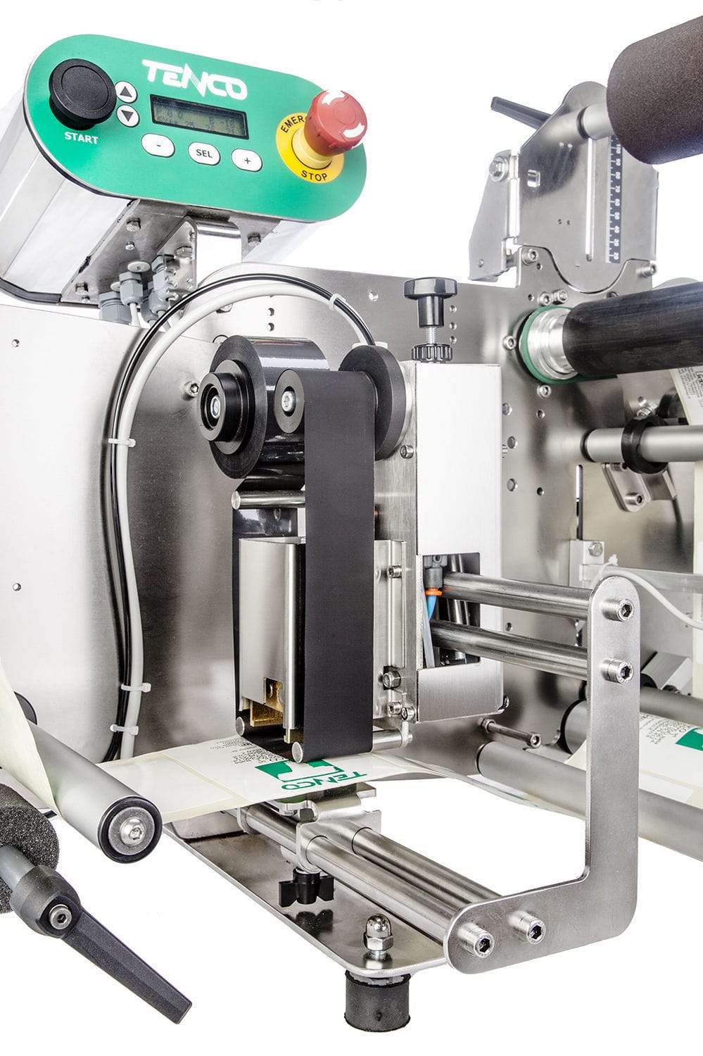 Étiqueteuse semi-automatique / pour étiquettes auto-adhésives / pour ...