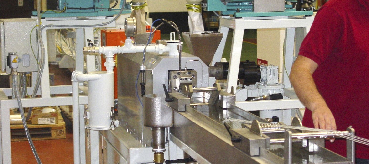 Ligne d'extrusion de plaques - ICMA San Giorgio - de profilés / de ...