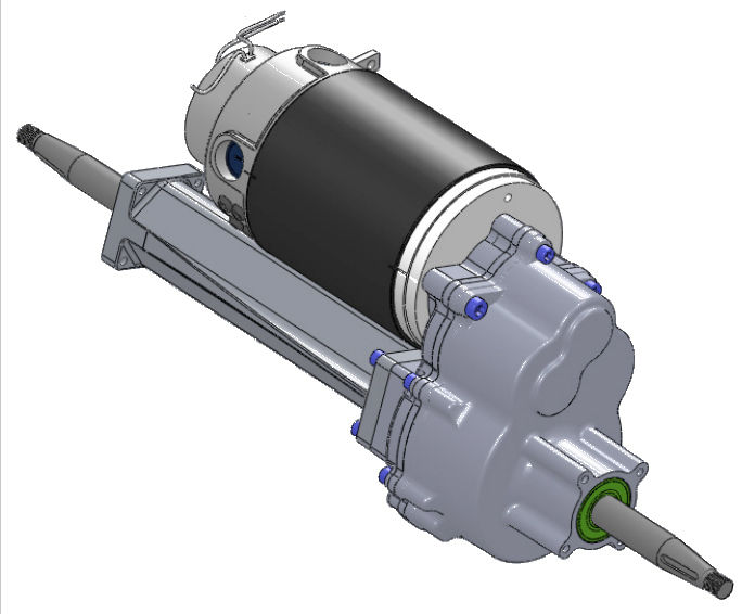 Bloc transmission à motorisation électrique - GT48D-15 - Chiaphua ...