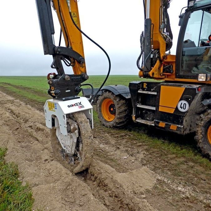 Compacteur à rouleau de tranchée - CT 2.8 B - Simex S.r.l - vibrant