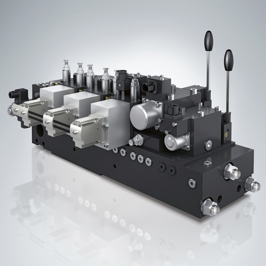 Distributeur hydraulique à tiroir - PSLF - HAWE Hydraulik SE - avec ...