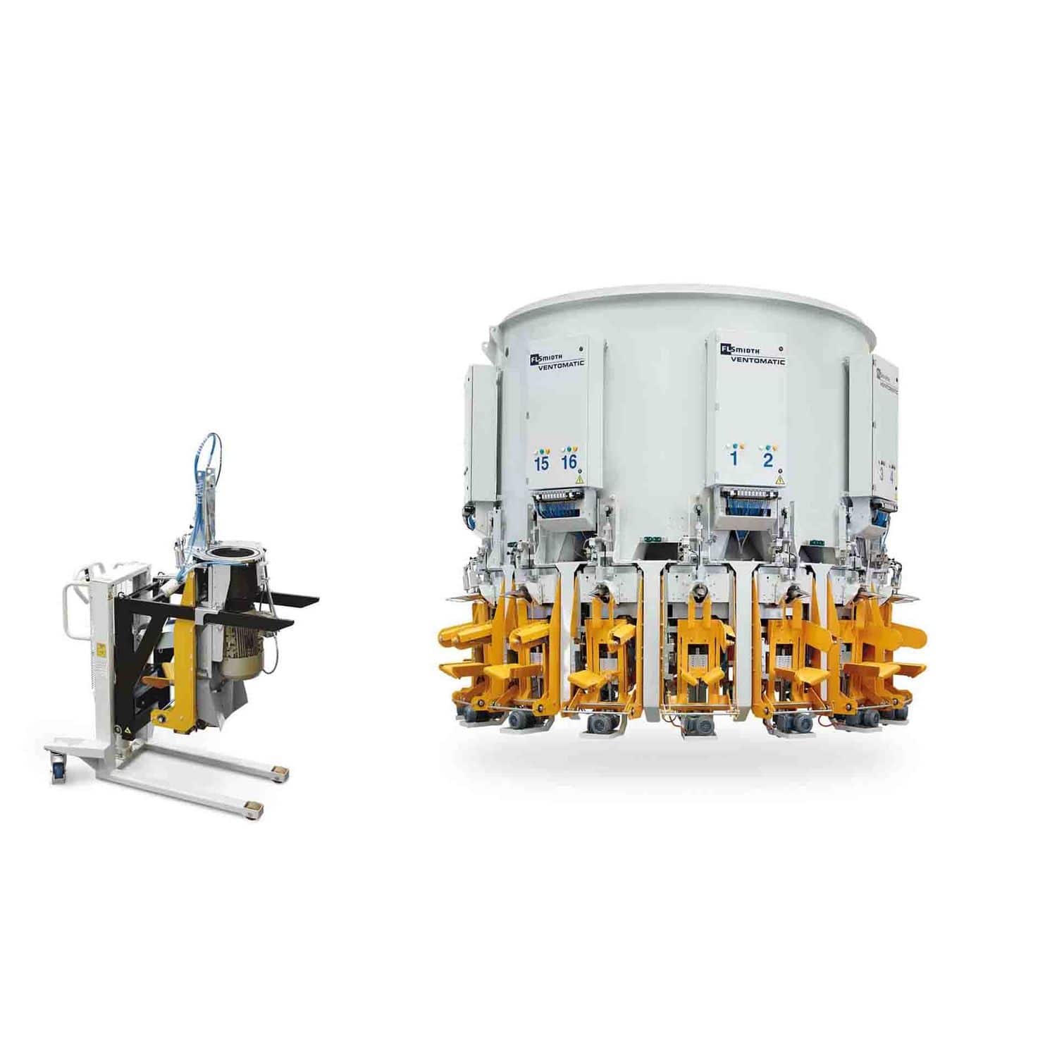 Ensacheuse verticale - VENTOMATIC® GIROMAT® - FLSmidth Dorr-Oliver ...