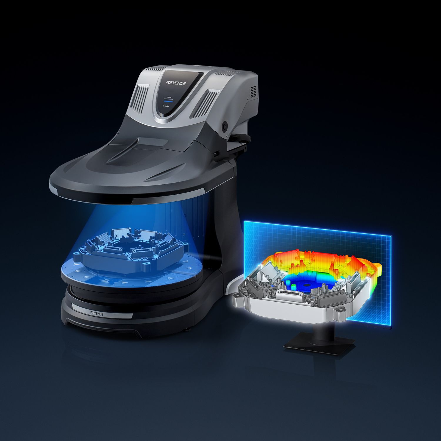 Scanner pour MMT - VL series - KEYENCE - 3D / de mesure / automatisé