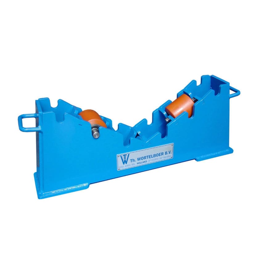 Support pour rouleaux - WRB - Th. Wortelboer B.V. - en métal