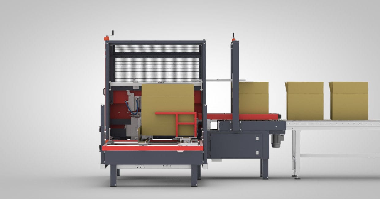 Formeuse de carton automatique - BE - DNC - ruban adhésif