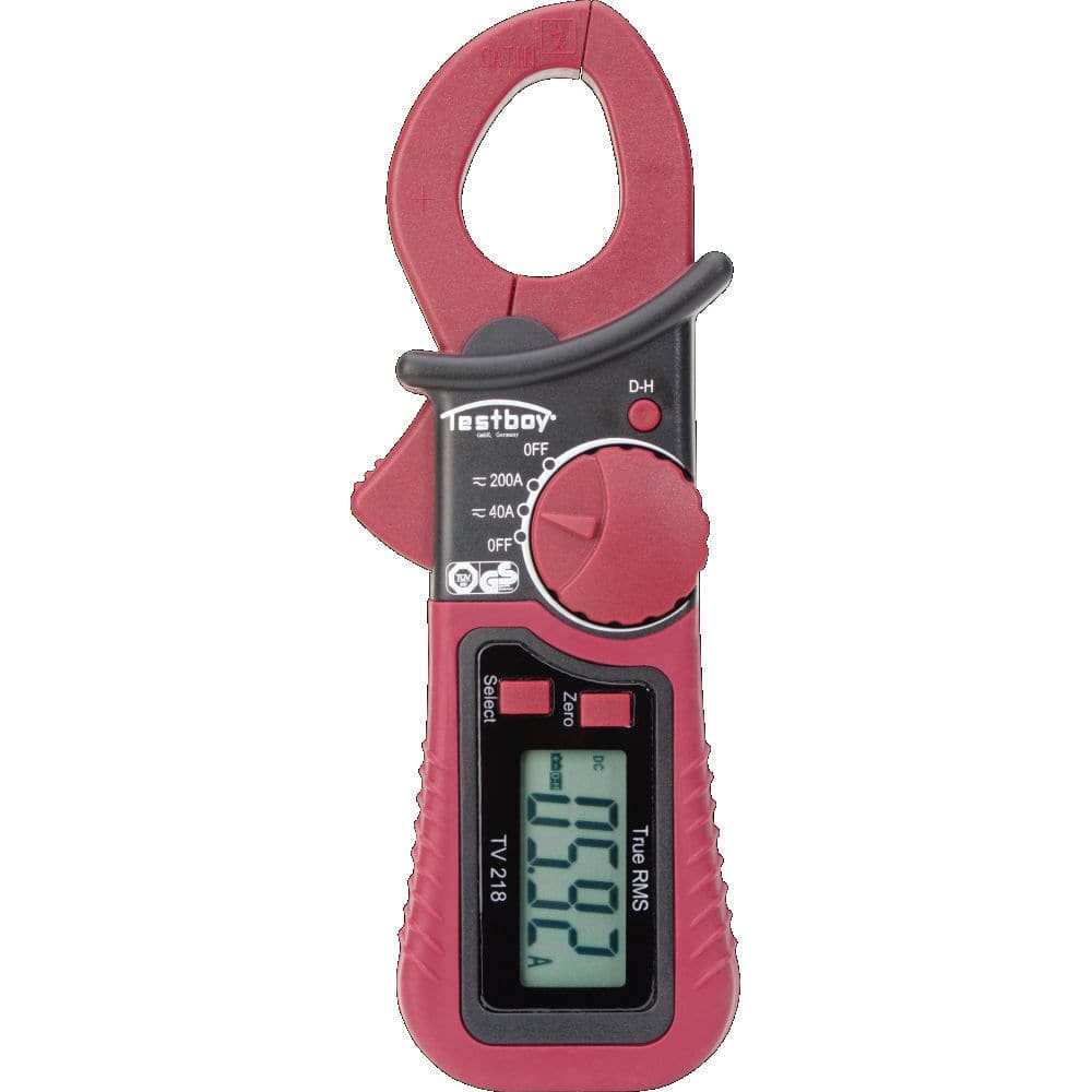 Pince de courant AC/DC - TESTBOY TV 218 - Testboy - numérique ...