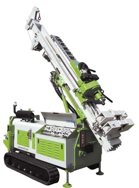 Foreuse multifonction - 70 hp, 4 200 kg | Optima - EMCI - sur chenilles ...