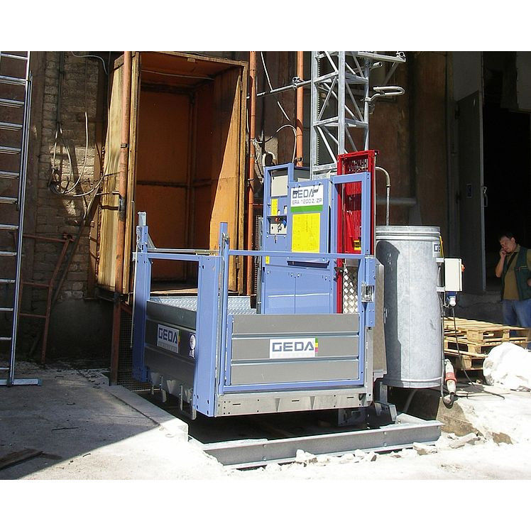 Plateforme sur mât mono-mât - 1200 Z/ZP - GEDA GmbH