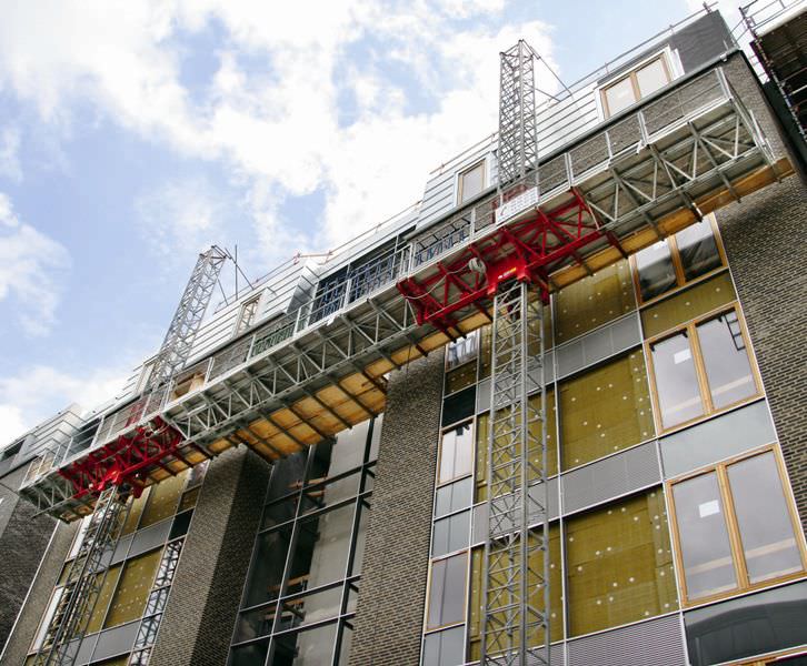 Plateforme sur mât bi-mât - Maxus SC5000 - Scanclimber Oy