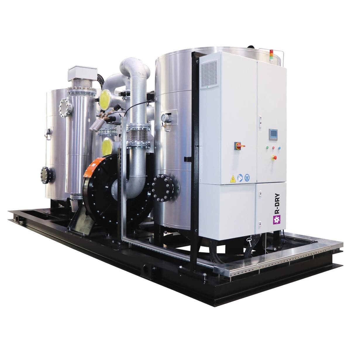 Sécheur d'air comprimé par adsorption à récupération de chaleur de ...