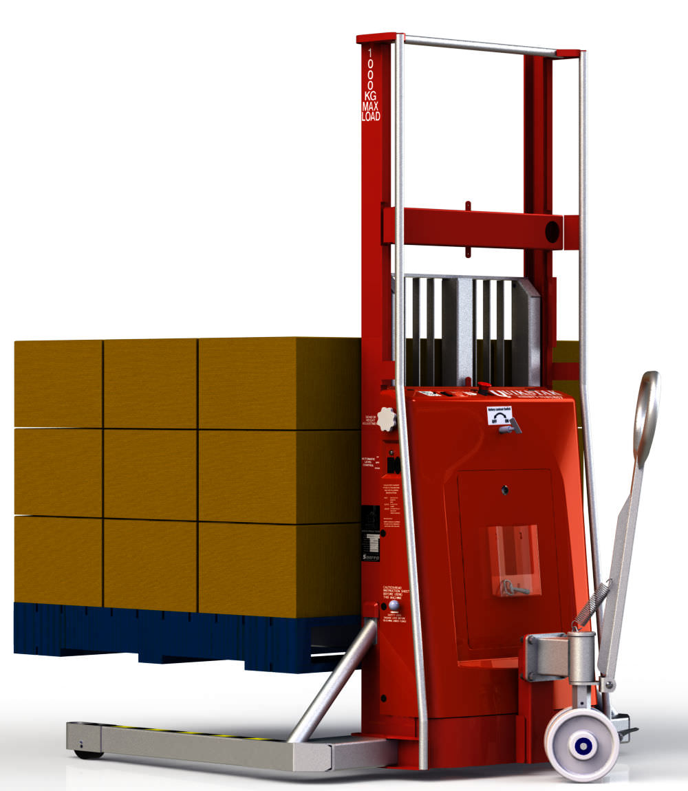 Gerbeur semi-électrique - Quikstak® - Simpro Handling Equipment - à ...