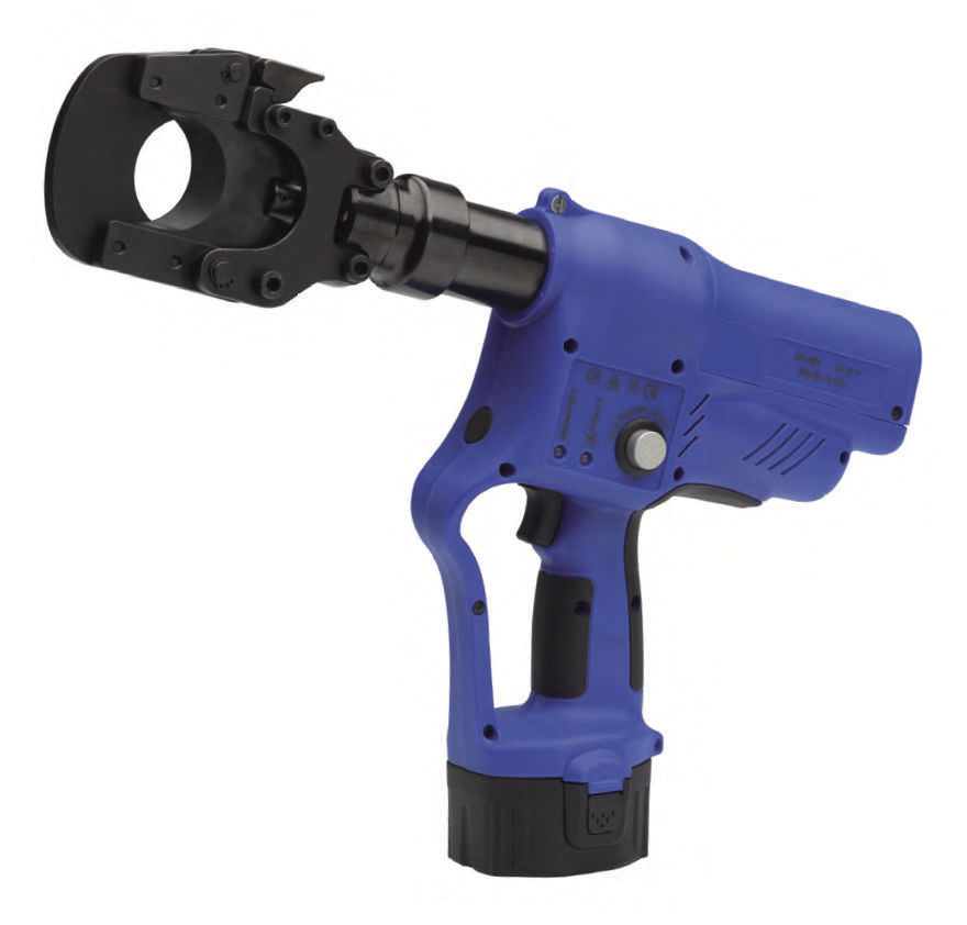 Coupe-câble hydraulique - EA 50-600 KCM - MECATRACTION - avec batterie ...