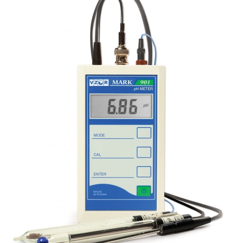 PH mètre portable - MARK-901 - VZOR - de laboratoire / d'eau / avec ...