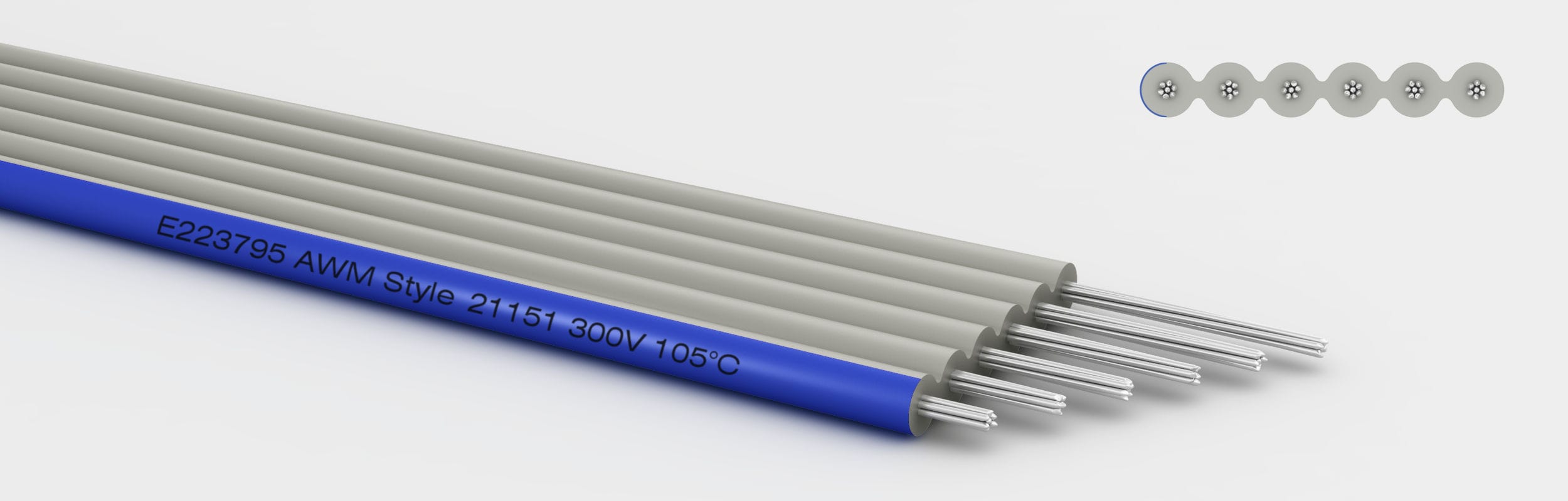 Câble électrique d'alimentation - UL Style 21151 AWG 28 - MediKabel ...