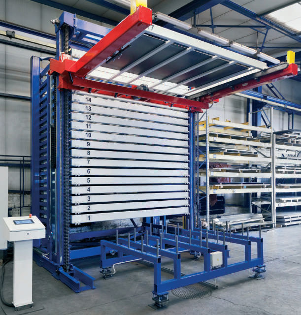 Système de stockage automatique vertical - Heavytower - Automha