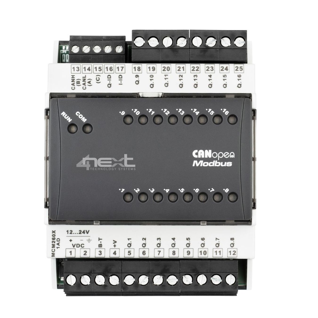 Module E/S analogique - NXT-A4 - 4neXt - Ethernet / Modbus RTU / RS485