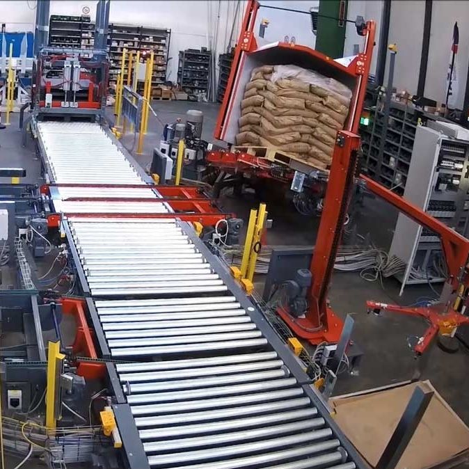 Système de transfert pour palettes - V-Shape Logy - TOPPY SRL