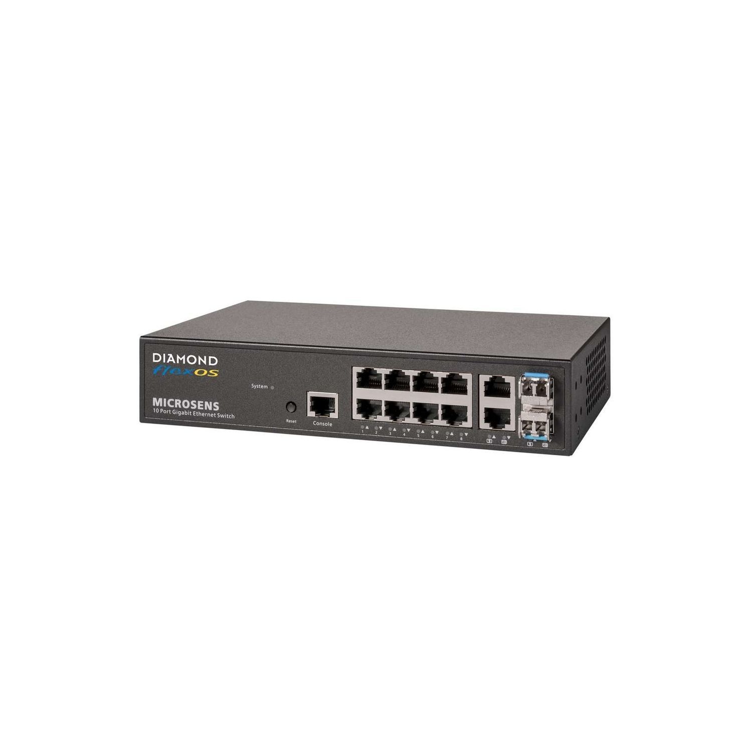 Commutateur Ethernet administrable - 1083542 - DIAMOND SA - 10 ports ...