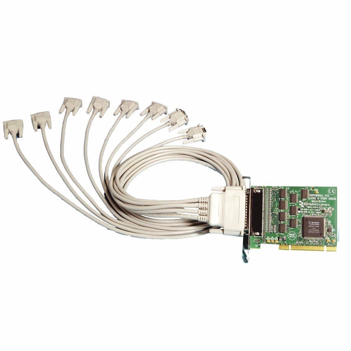 Carte d'interface PCI - UC-279 - Brainboxes - série / RS-232 / industrielle