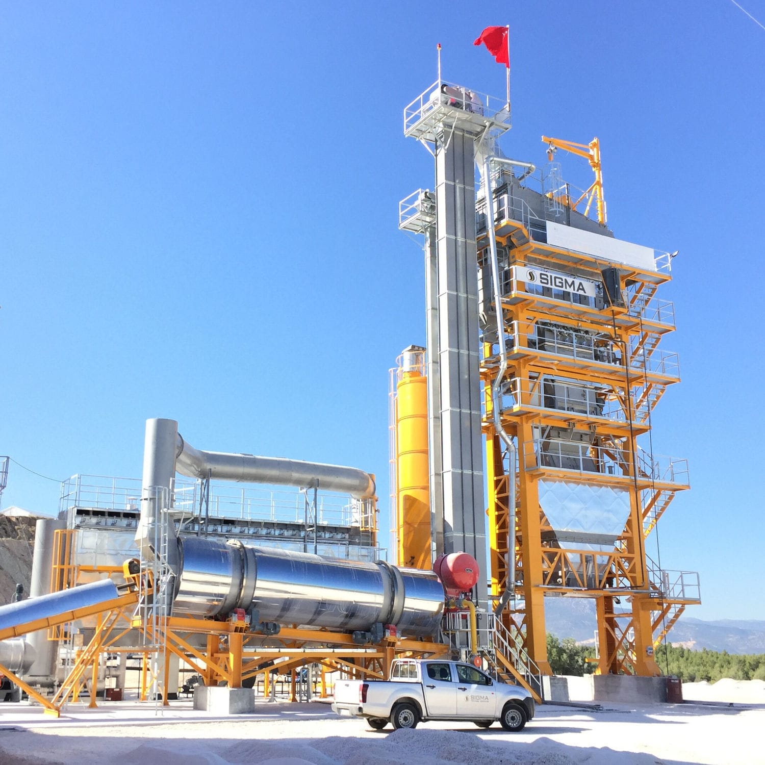 Centrale d'enrobage transportable - COMPACT 2500 - SIGMA ASPHALT ...