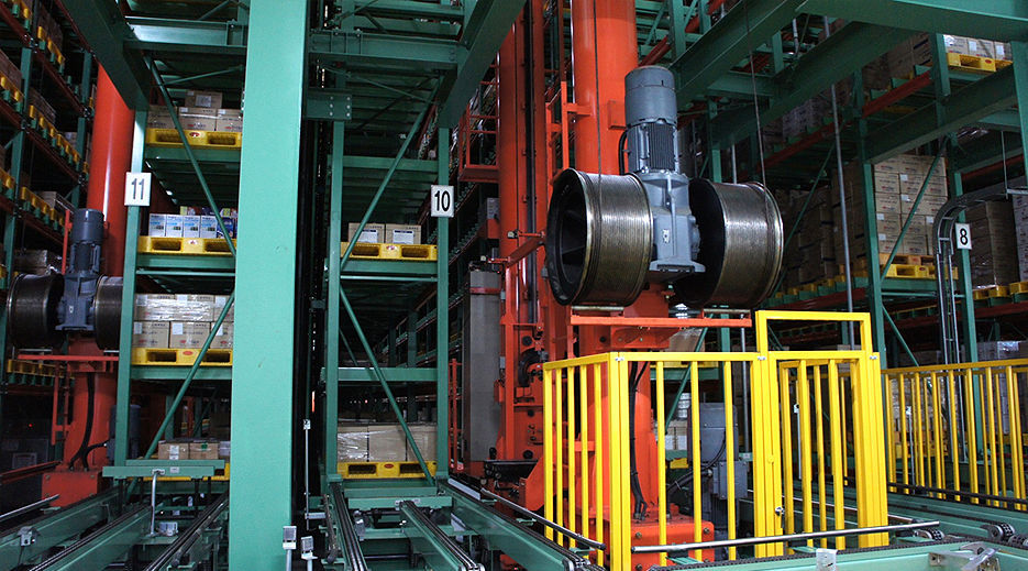 Transtockeur pour système de rangement - STC - Shin Heung Machine ...