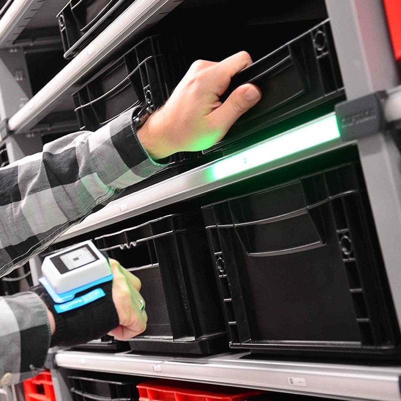 Système de préparation de commande pick & put - CAPTRON - put to light / pour l'industrie ...