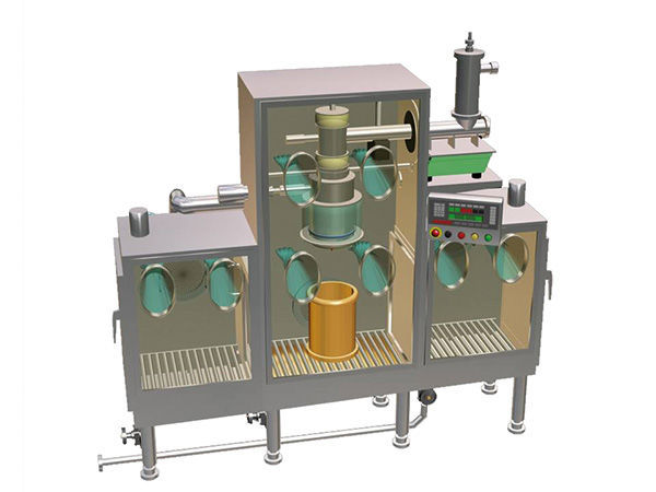 Machine de conditionnement pour poudre - Contained Pack Off Systems ...