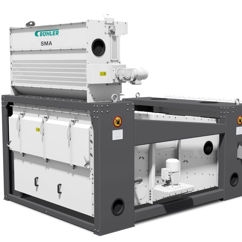 Crible de blé - SMA series - Bühler Group - stationnaire / pour ...