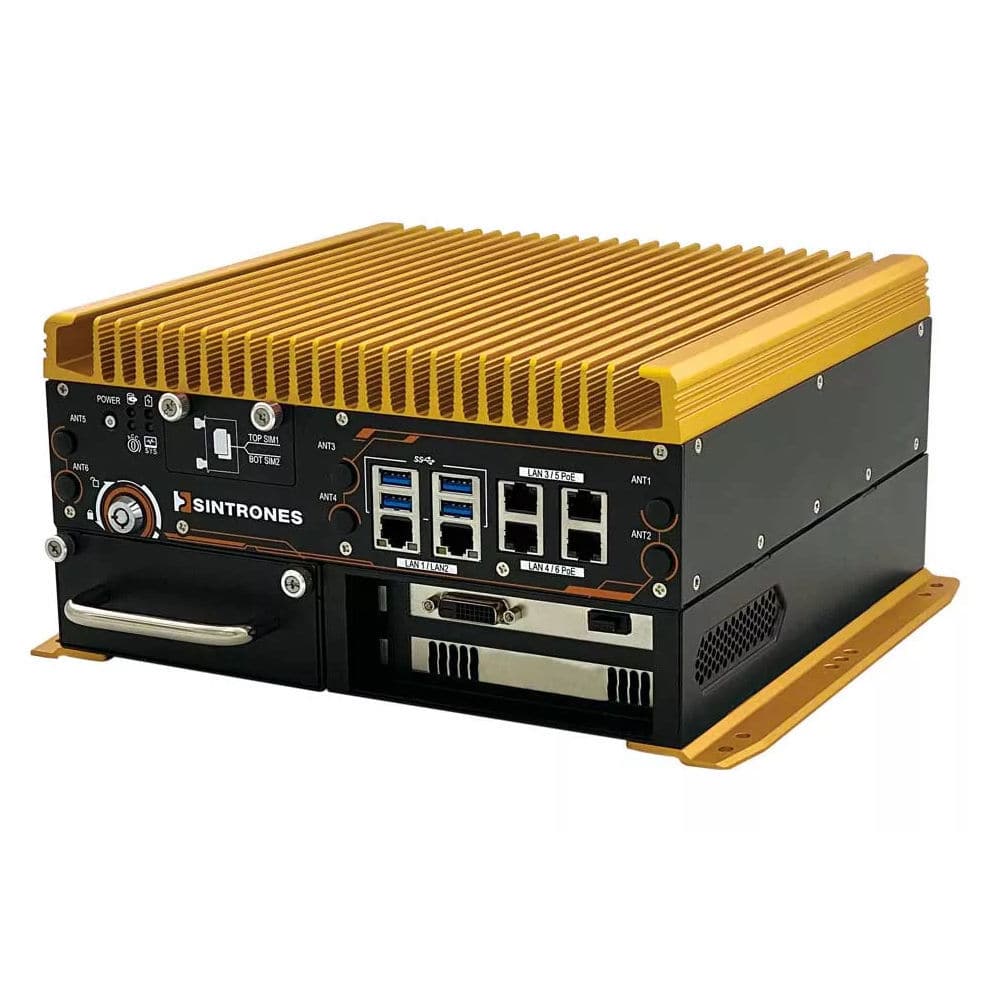 Ordinateur Edge AI - EBOX-7010 - SINTRON Technology - GPU / mobile / mural
