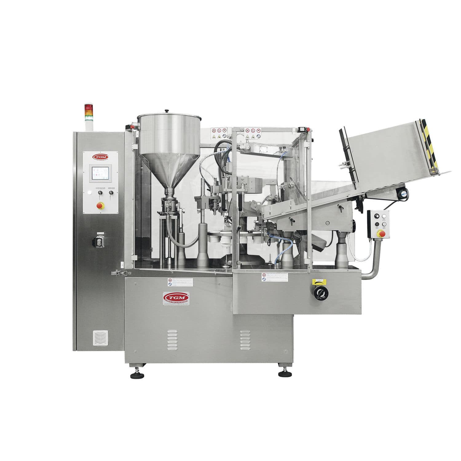 Remplisseuse scelleuse automatique - S420 - TGM TECNOMACHINES - rotative / pour produits ...