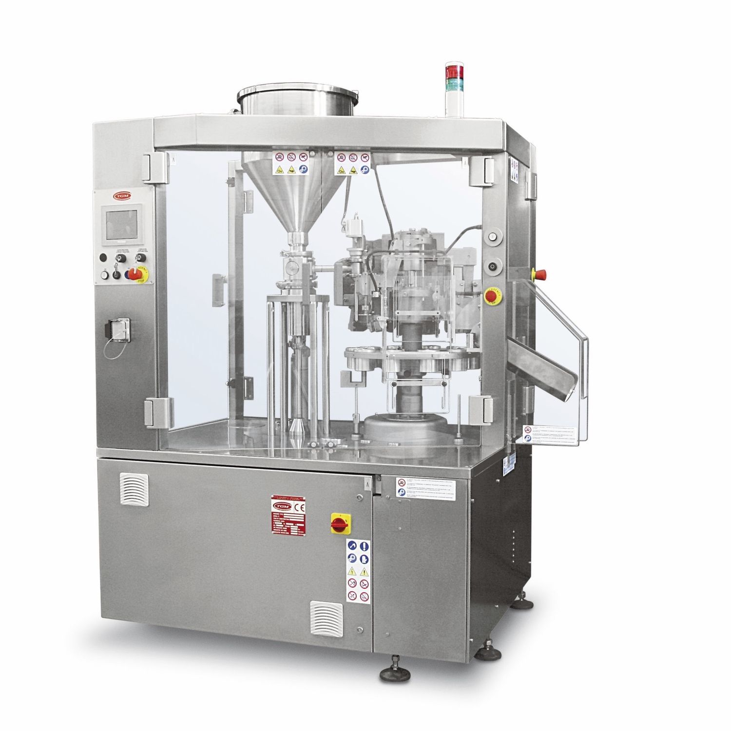 Remplisseuse scelleuse semi-automatique - E250 Semi - TGM TECNOMACHINES - rotative / pour ...